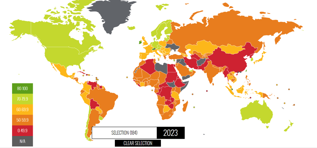 The Country Where Economic Freedom Has Grown the Most Over the Last Two ...