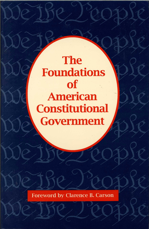 Foundations of American Constitutional Government - FEE