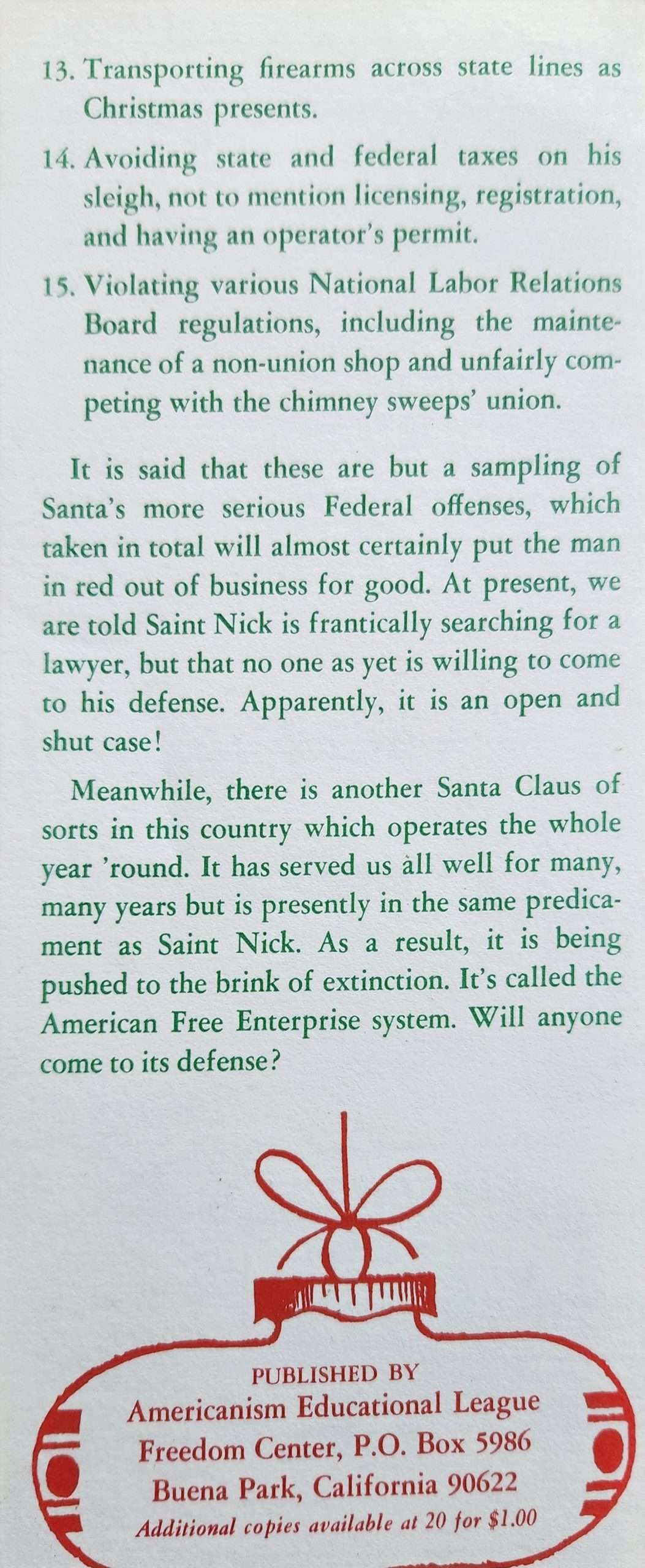 The Story of ‘Santa’s Last Journey’ - FEE