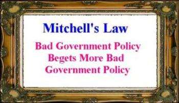Bad Government Policy Begets More Bad Government Policy